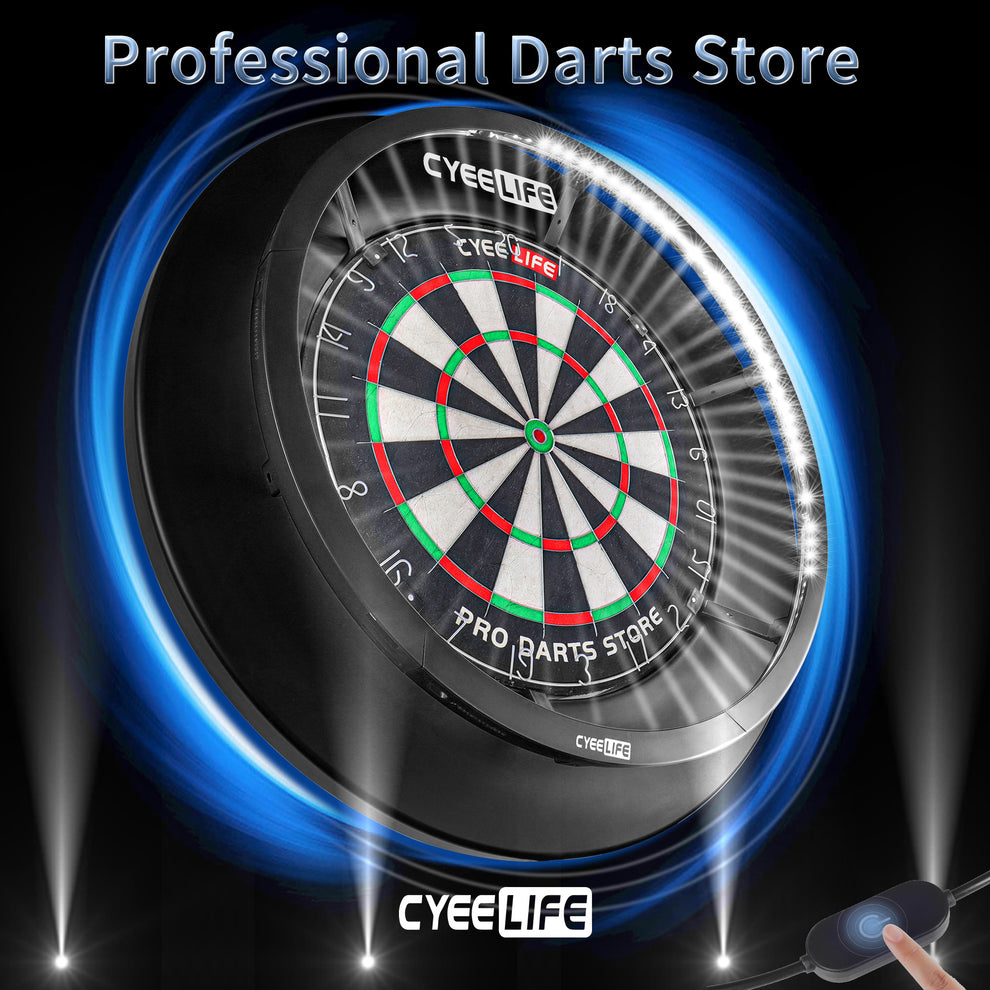 ZD08A Dartboard LED Lighting System for Steel Dart board 360 degrees ...