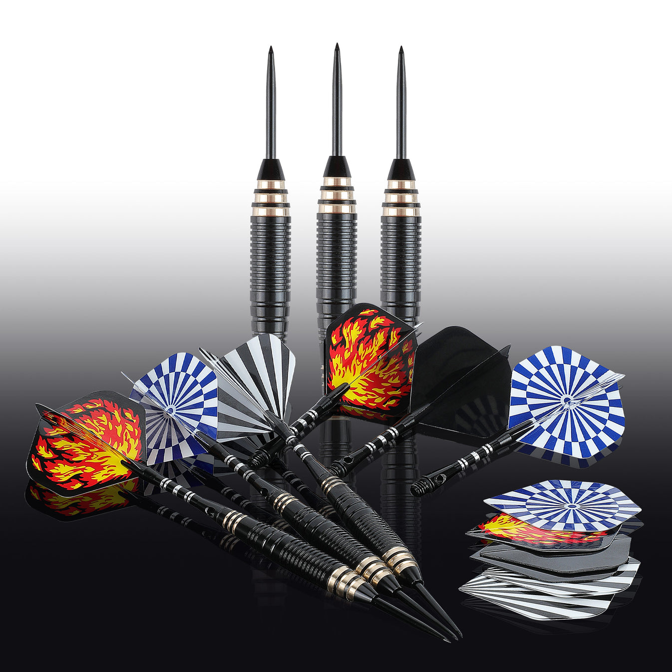 Steel tip darts with case 26g – CyeeLife Sports
